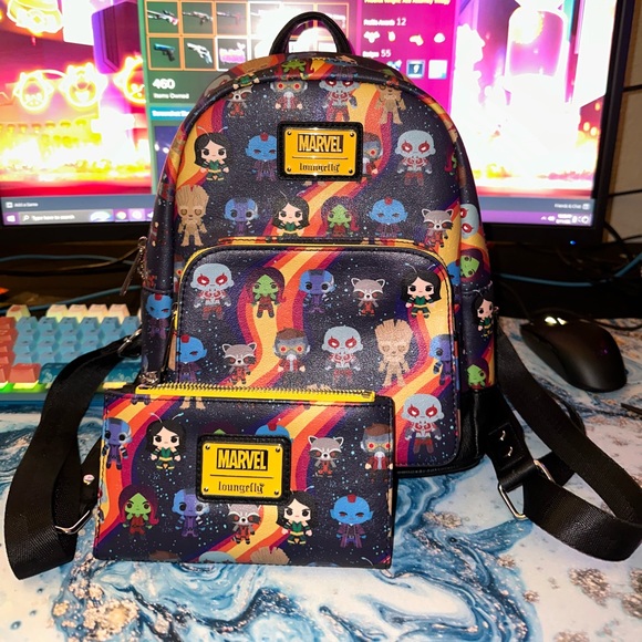 Loungefly | Bags | Loungefly Marvel Guardians Of The Galaxy Chibi Mini ...